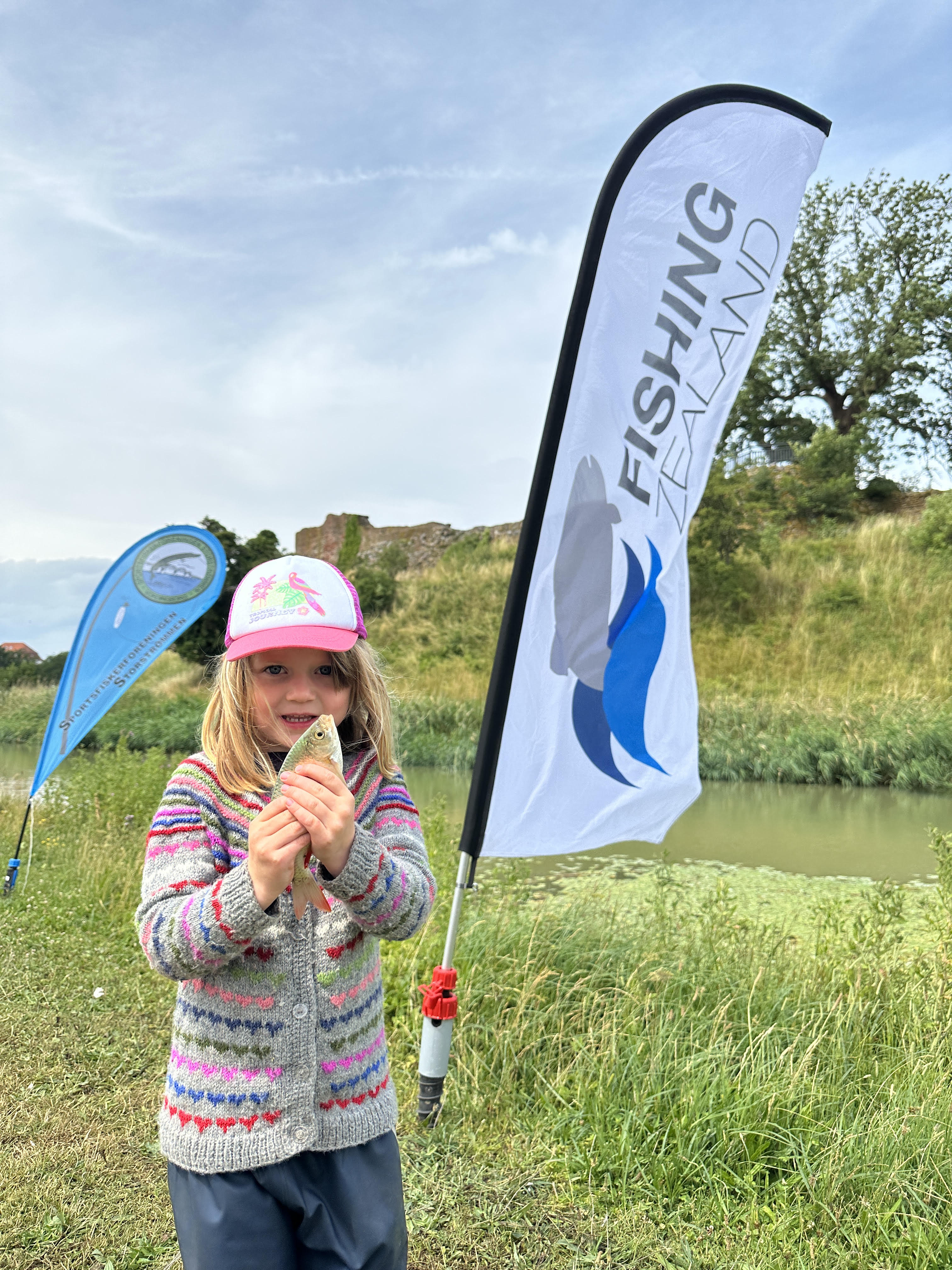 Flotte fisk under sommerferiefiskeri i Vordingborg - Fishing Zealand